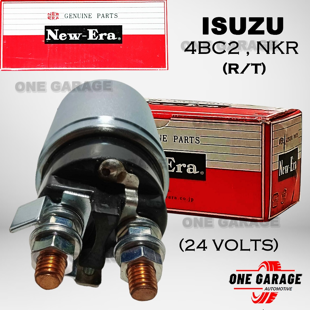 Solenoid Switch For ISUZU 4BC2 , NKR (24 Volts) (R/T) | Shopee Philippines