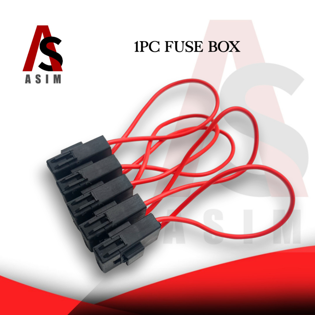 ASIM MOTORCYCLE 1PC FUSE BOX W/ FUSE BLADE 30A | Shopee Philippines