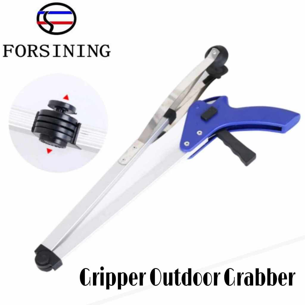 Utility Foldable Garbage Picker Tong Claw Pick Up Stick Picking Tool ...