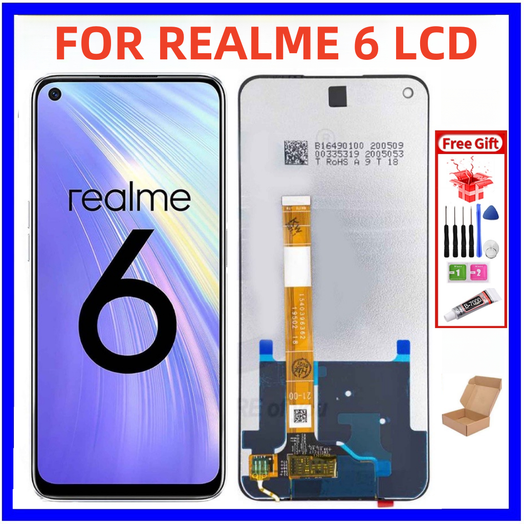 LCD FOR REALME 6 RMX2001 LCD WITH TOUCH SCREEN REPLACEMENT AVAILABLE ...