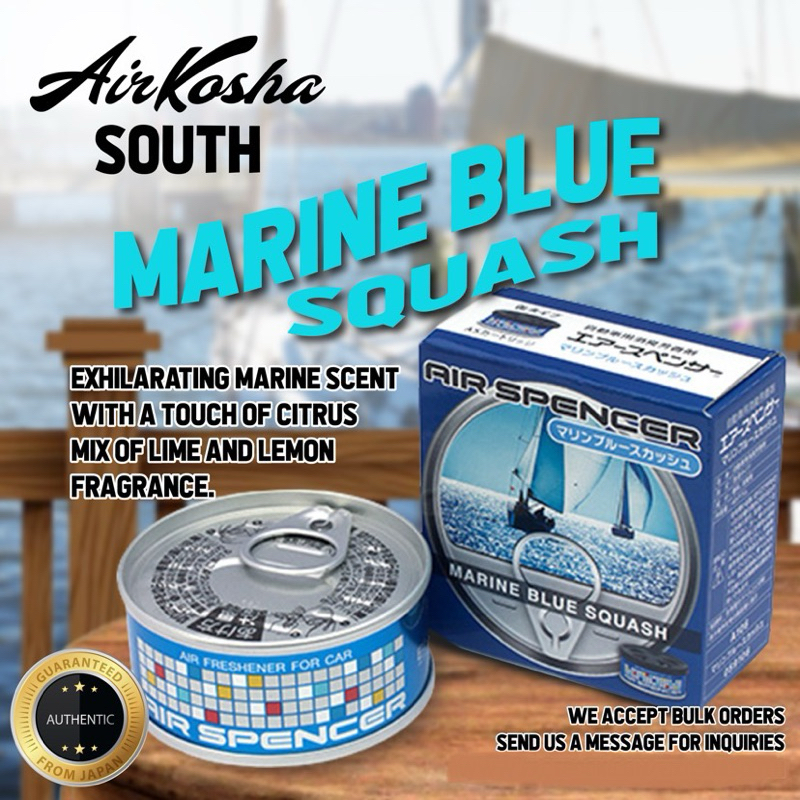 Marine Blue Squash - as low as 330 php - Original Eikosha Air Spencer ...