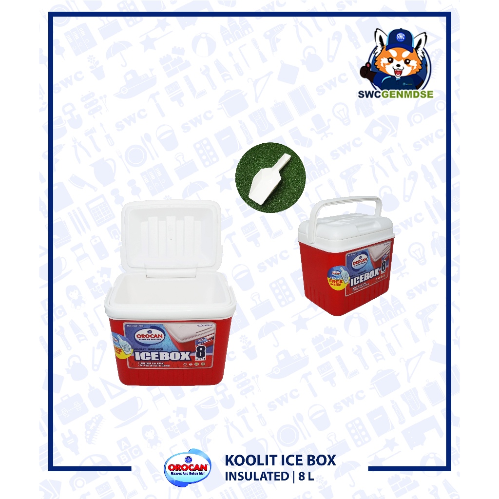OROCAN Koolit Ice Box with Ice Scoop | Insulated | 8 - 15 L | Shopee ...