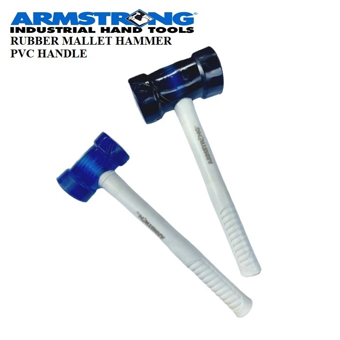 ARMSTRONG RUBBER MALLET HAMMER PVC HANDLE | Shopee Philippines