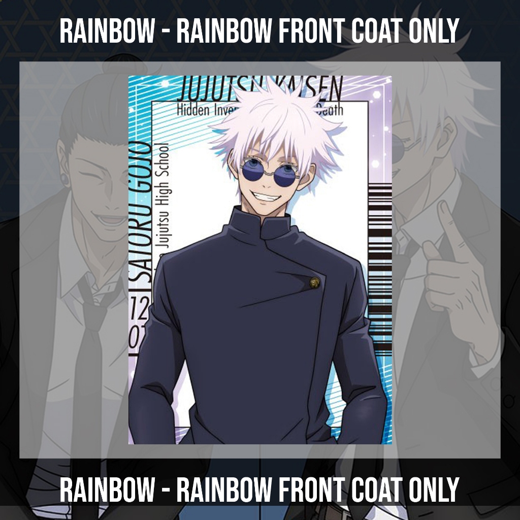 Jujutsu Kaisen Gojo Satoru & Suguru Geto Anime Themed Merch (Photocard ...