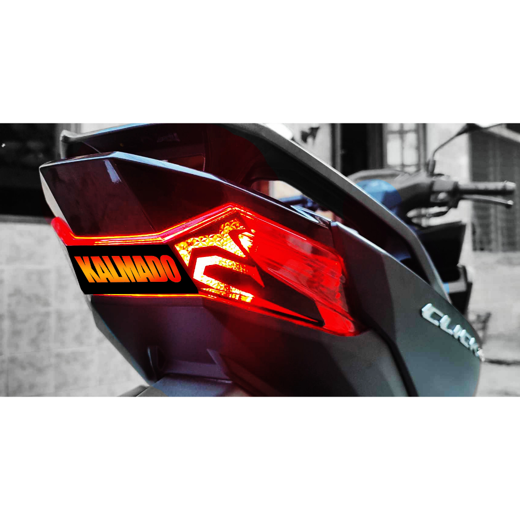 Tail Light Decal Sticker For Honda Click 160 Kalmado Design | Shopee ...