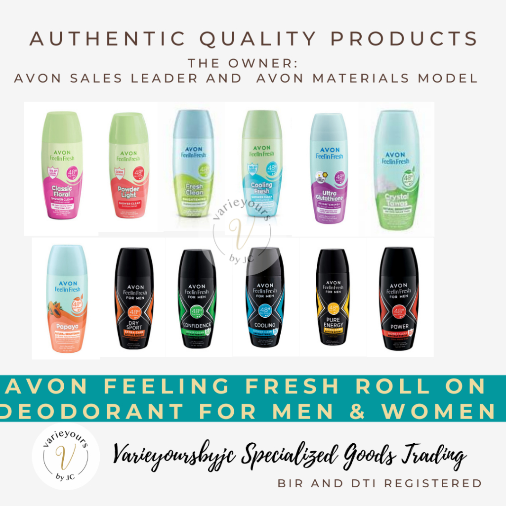 Avon Feeling fresh roll on deodorant (Anti Perspirant) for men and ...