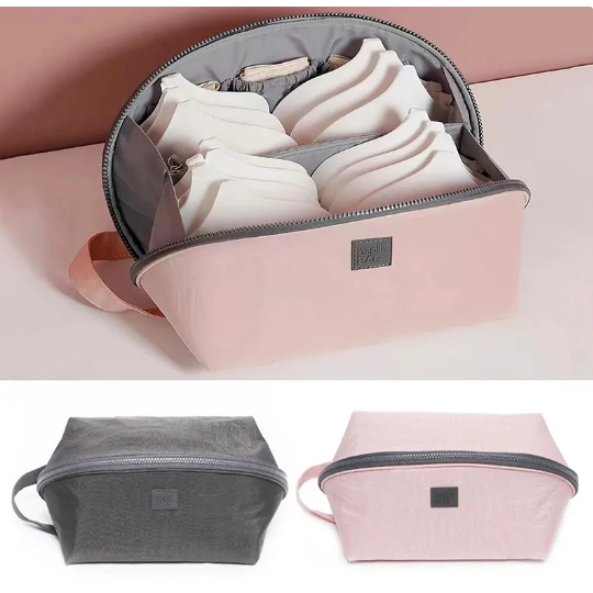 BS Large Capacity Travel Underwear Packing Cube Bra Socks Panty Storage ...