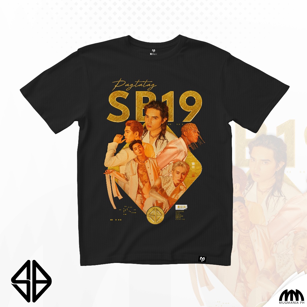 SB19 Shirt - Mugmania - SB19 Pagtatag T-shirt - Unisex V1 | Shopee ...