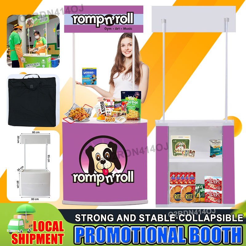 Sent bag!Promotional booth Portable Quality PP Material Collapsible ...