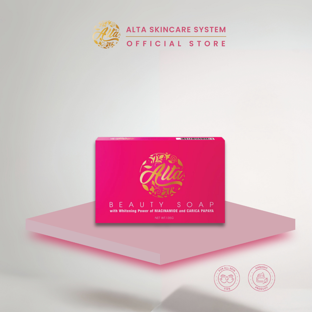 ALTA BEAUTY SOAP FACE AND BODY Whitening Soap Whitens All Skin Types ...