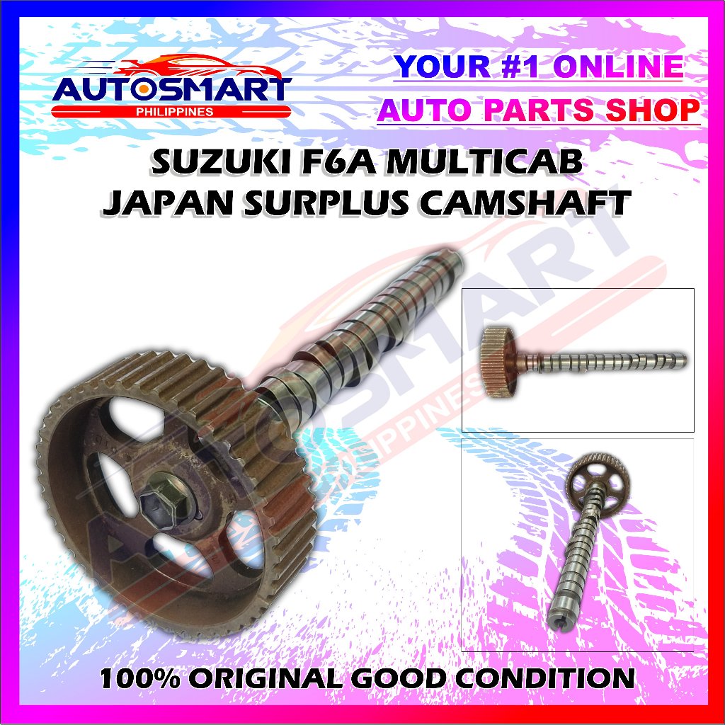 SUZUKI F6A MULTICAB JAPAN SURPLUS CAMSHAFT - 100% ORIGINAL USED GOOD ...