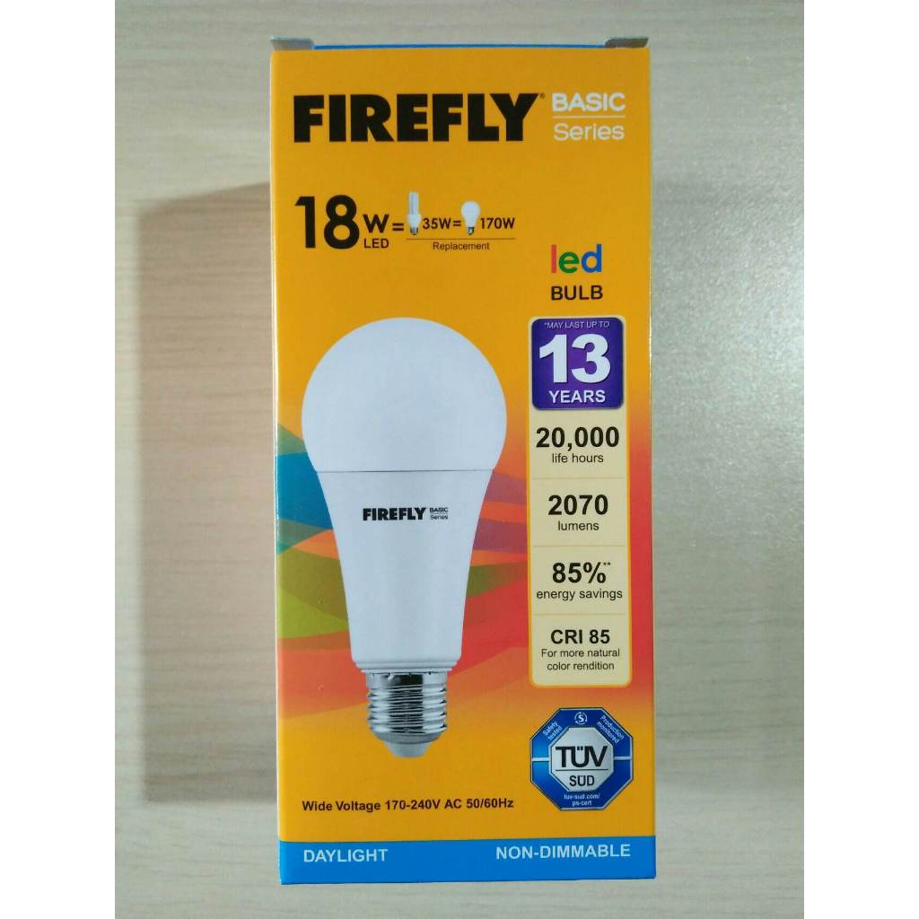 FIREFLY LED BULB - 100% energy saving (3watts up to 20 watts) | Shopee ...