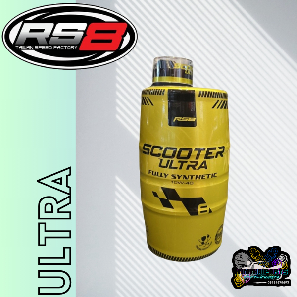 ItimThaiParts - RS8 OIL SCOOTER ULTRA FULLY SYNTHETIC 10W-40 1 LITER ...