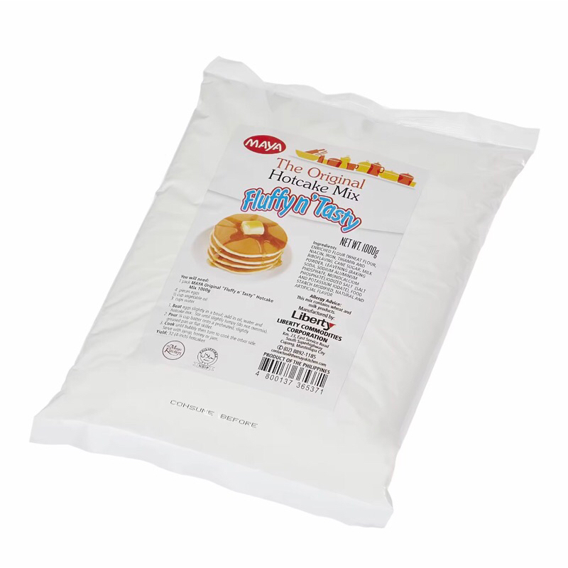 MAYA FLUFFY N’ TASTY The Original Hotcake Mix 1 KG | Shopee Philippines