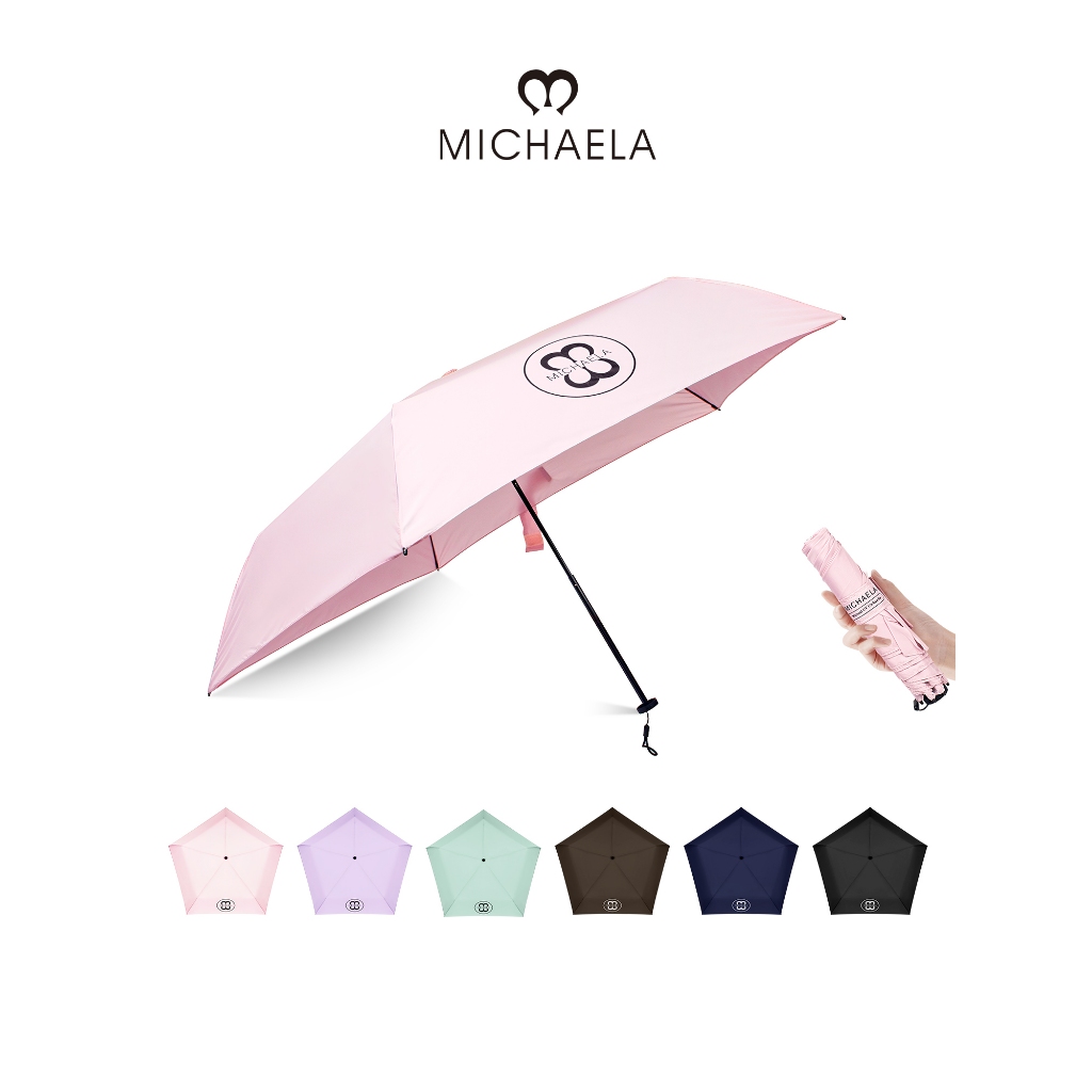 MICHAELA Super Light Pocket Umbrella UPF 50+ UV Protect 8.3'' Folded Size Mini Umbrella MUM80125 ...