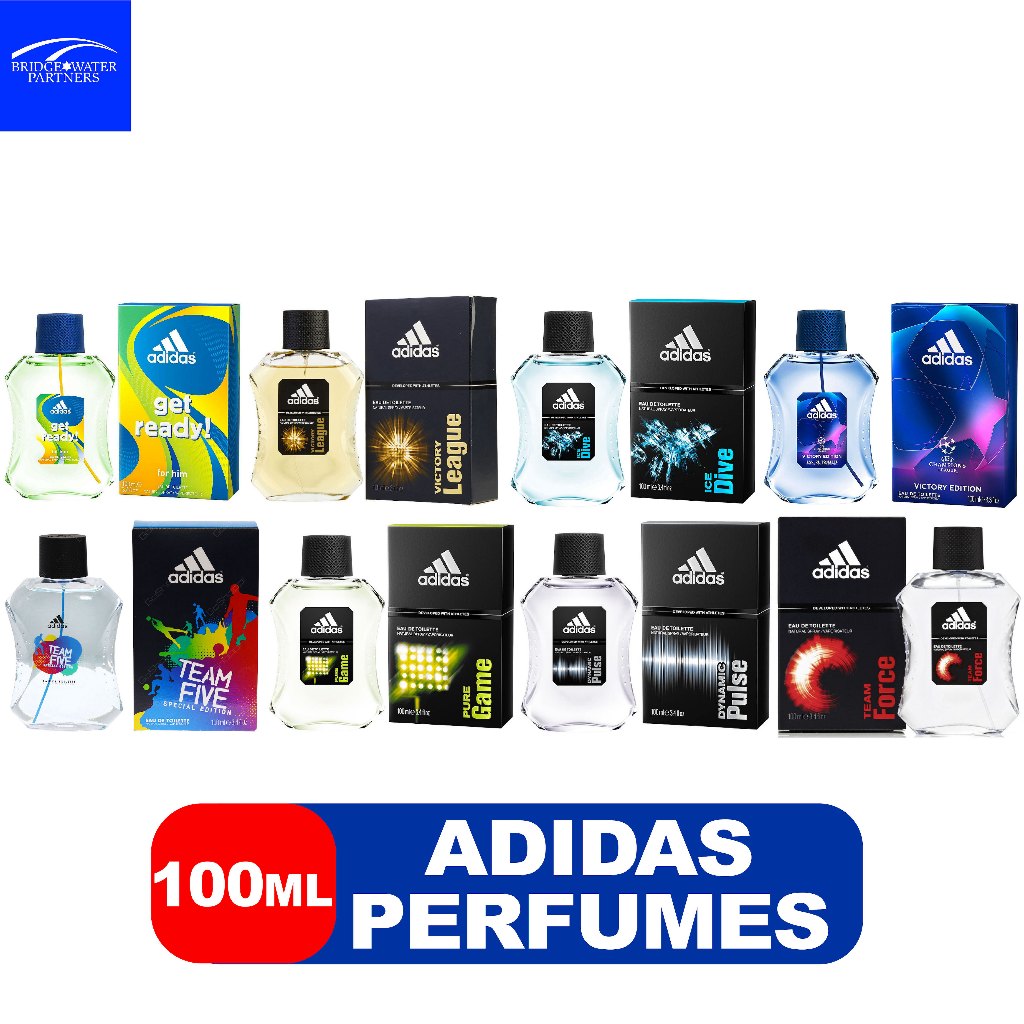 Adidas Perfumes Men's EDT (100ml) Original | Shopee Philippines