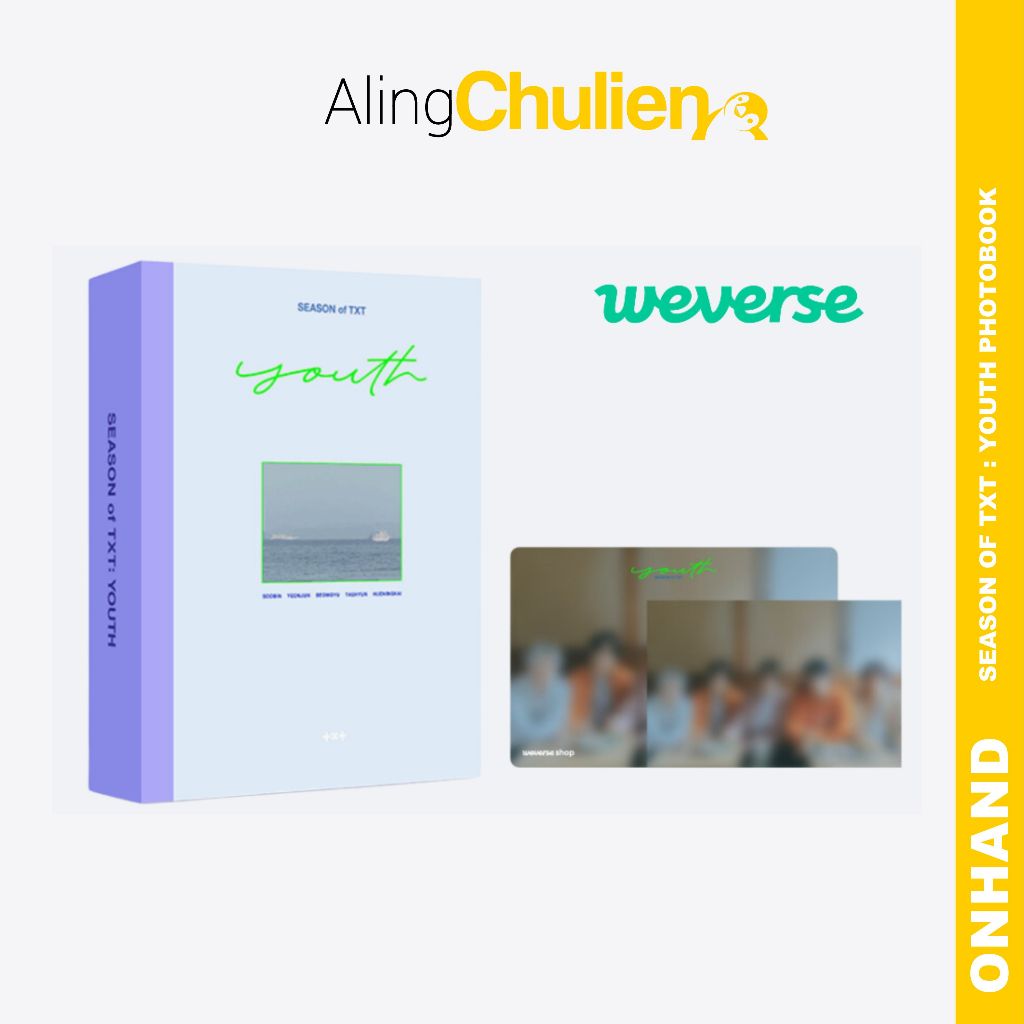 Season of TXT : Youth Official Photobook Photocard Digital Code Sealed ...