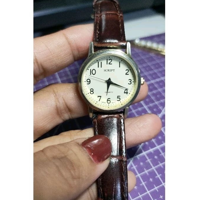 SCRIPT J- AXIS VINTAGE WATCH Japan | Shopee Philippines