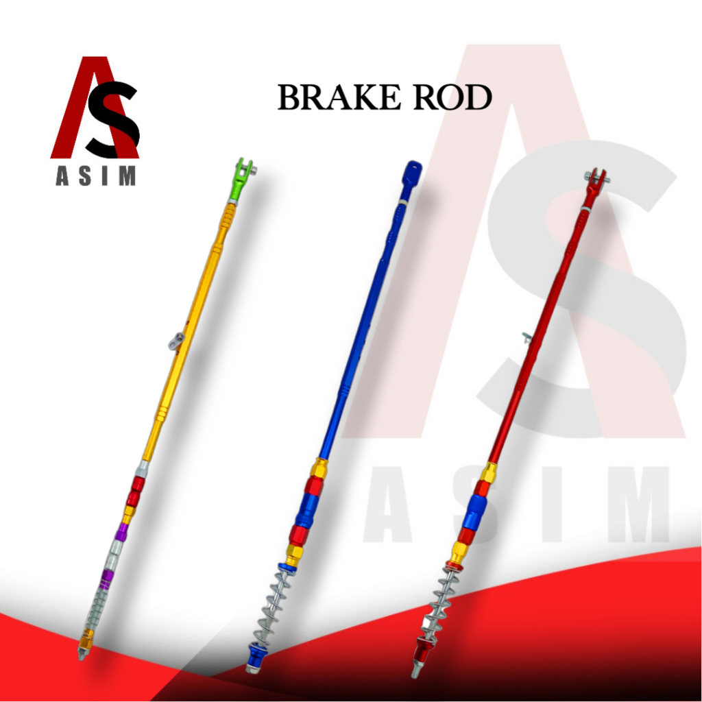 ASIM MOTORCYCLE UNIVERSAL BRAKE ROD ALLOY | Shopee Philippines