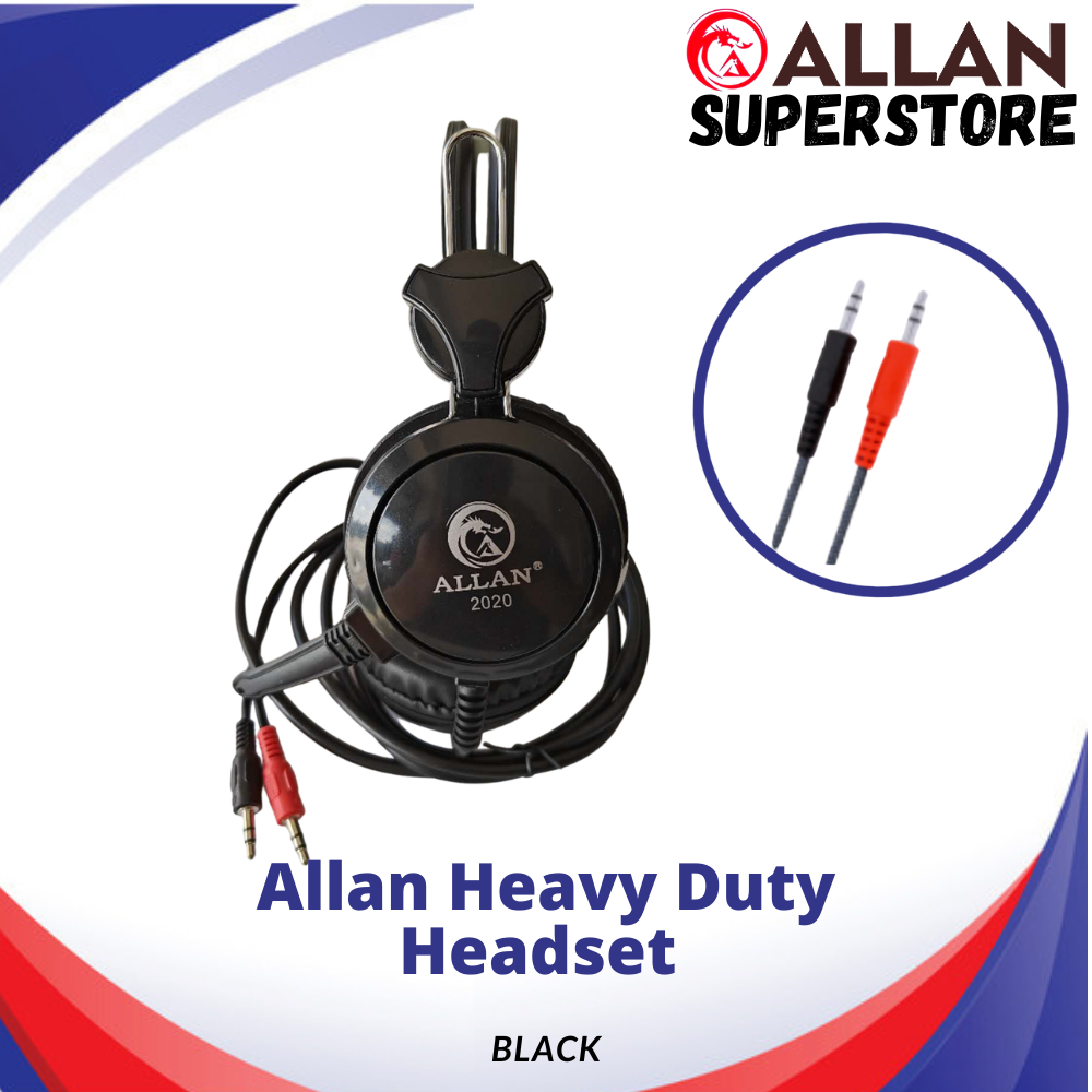 Allan Superstore High Quality Black Headset For Pisonet / Work From ...
