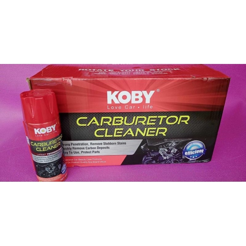 1 Box Koby Carburetor Cleaner 450ml 24pcs/Box | Shopee Philippines
