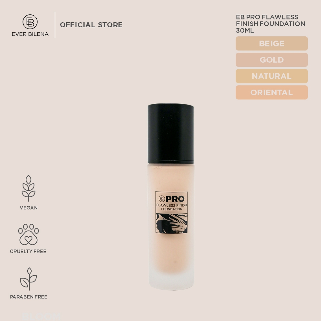 EB Pro Flawless Foundation 30ml [Foundation, Makeup, Full Coverage ...