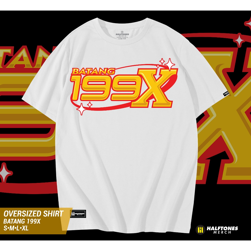 Batang 199X White Shirt - OVERSIZED | Shopee Philippines