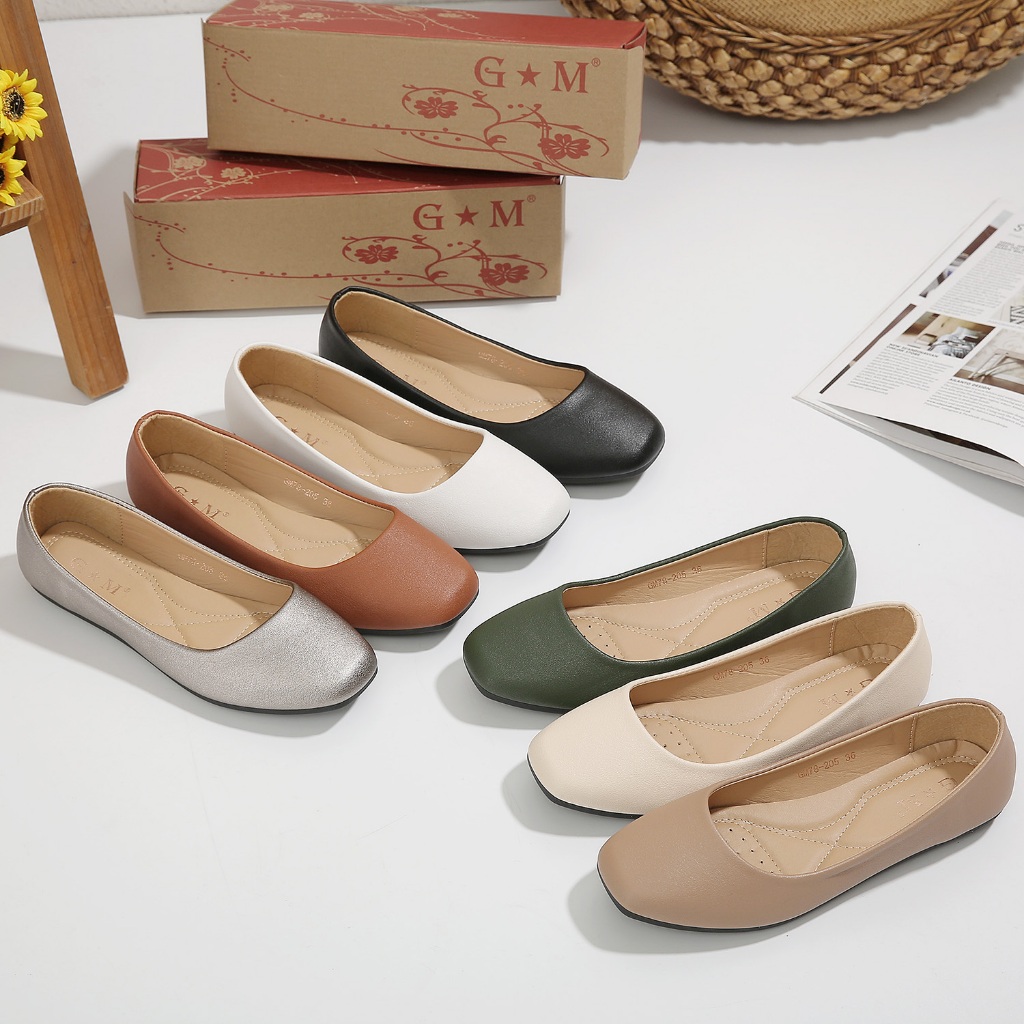 【AhSin】 Fashion Women Doll Shoes Office Flat Shoes Daily Loafer GM78 ...