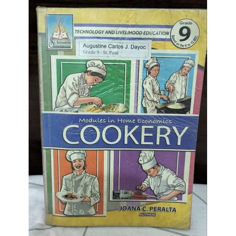 Cookery Grade 9 (Used) | Shopee Philippines