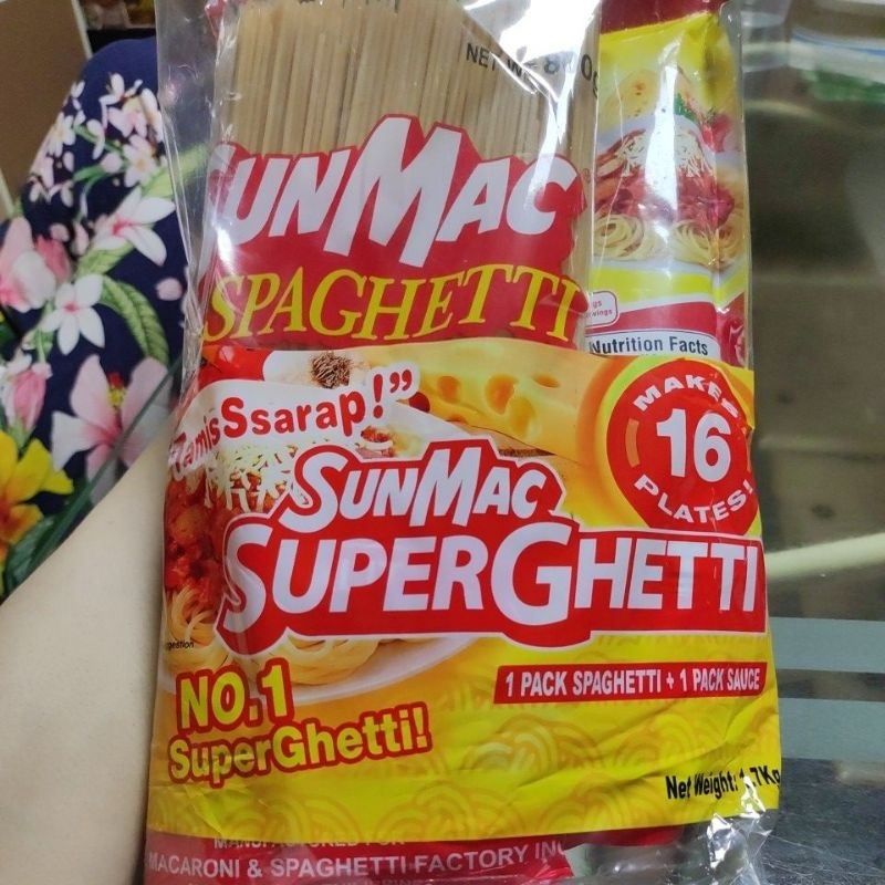 Sunmac SuperGhetti 1.7kg or Fiesta SpaghetTipid Sweet Style 1.7kg with ...