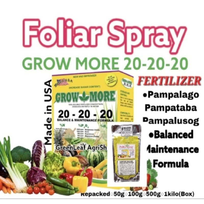 Grow More Growing/Flowering/Fruiting/Balance 1kilo/BOX by Sagrex ...