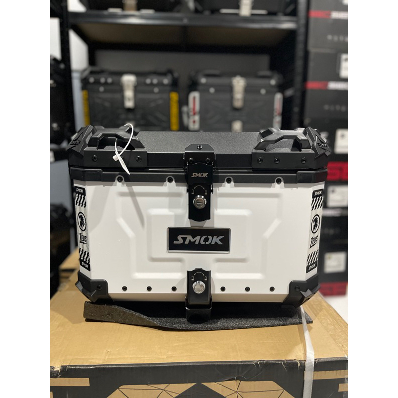 SMOK ALLOY TOP BOX 28L,35L, 45L & 55L Anti-scratch with FREE backrest ...
