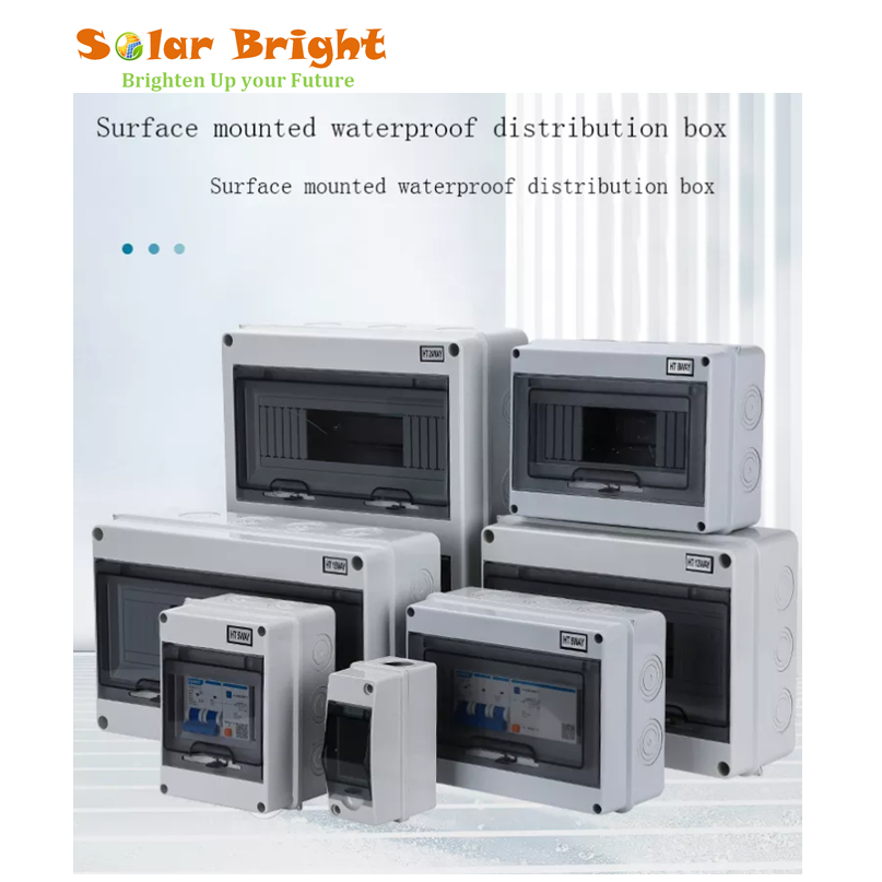IP65 Waterproof Surface Mount ABS Plastic MCB Distribution 15 18 24 ...