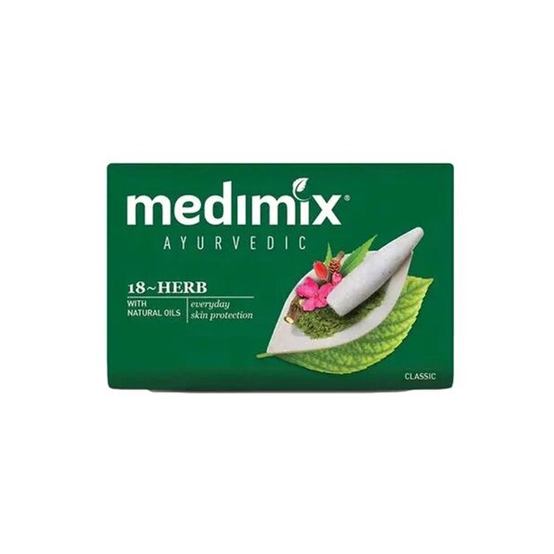 Medimix Ayurvedic 18 Herbs Soap Bar with Natural Oils 125g | Shopee ...