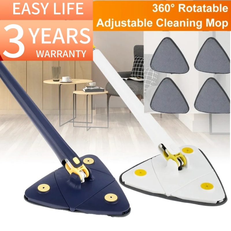 triangle mop ceiling mop cleaning mop with squeezer Telescopic Mop Dust ...