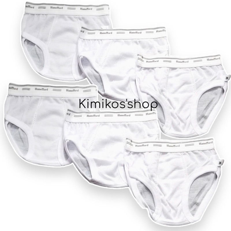 12PCS KIDS BRIEF WHITE & GRAY(0-6YRS OLD) UNDERWEAR BABY SET (12PCS ...