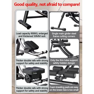 Abdominal Machine abs machine exercise Sit-Up ab roller ab booster plus ...