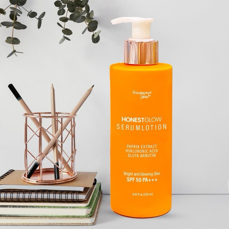 HONEST GLOW SERUM LOTION SPF50 PA+++ 250ml | Shopee Philippines