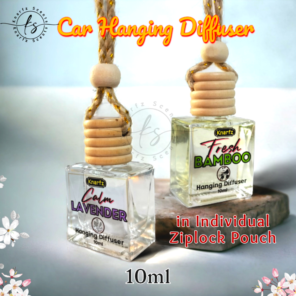Car Hanging Diffuser Air Freshener 10ml | Shopee Philippines