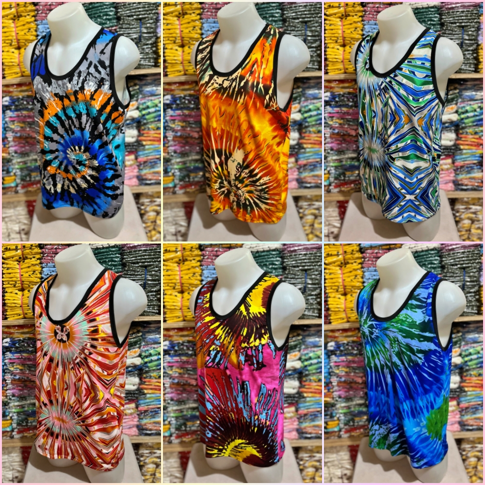 Tie Dye /SANDO for men (stretchable) | Shopee Philippines