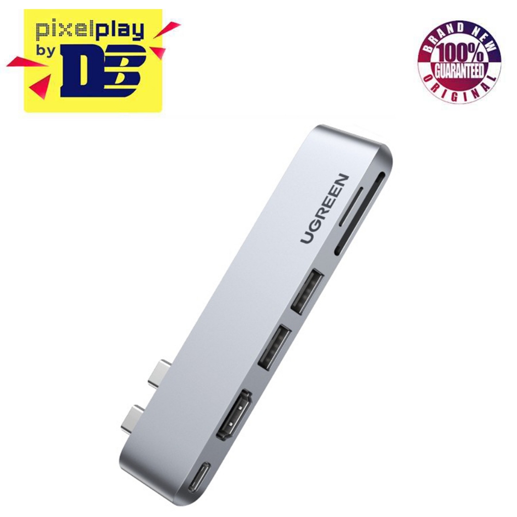 UGreen USB-C Multifunctional Adapter (Grey) (CM380/80856) | Shopee ...