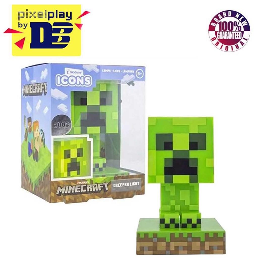 Paladone Minecraft Creeper Icons Light V2 (PP6593MCFV2) | Shopee ...