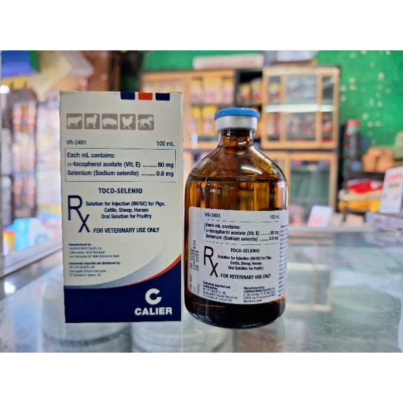 Toco Selenio 100ml Calier (Inj/Oral Solution) | Shopee Philippines