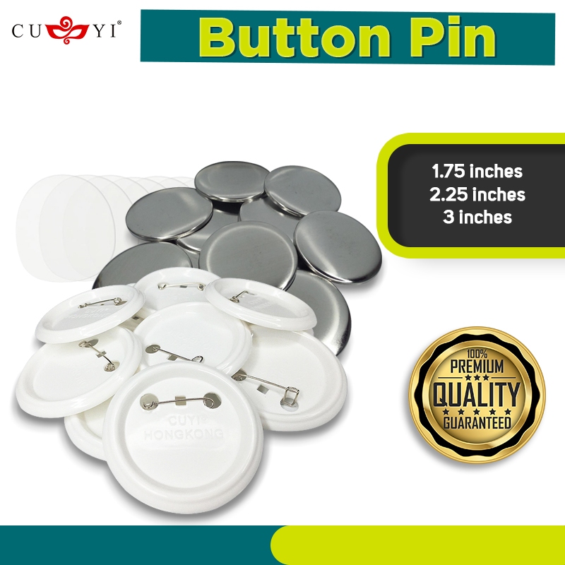 CUYI Button Pin China /Local 1.75inches | 2.25inches | 3inches | Shopee ...