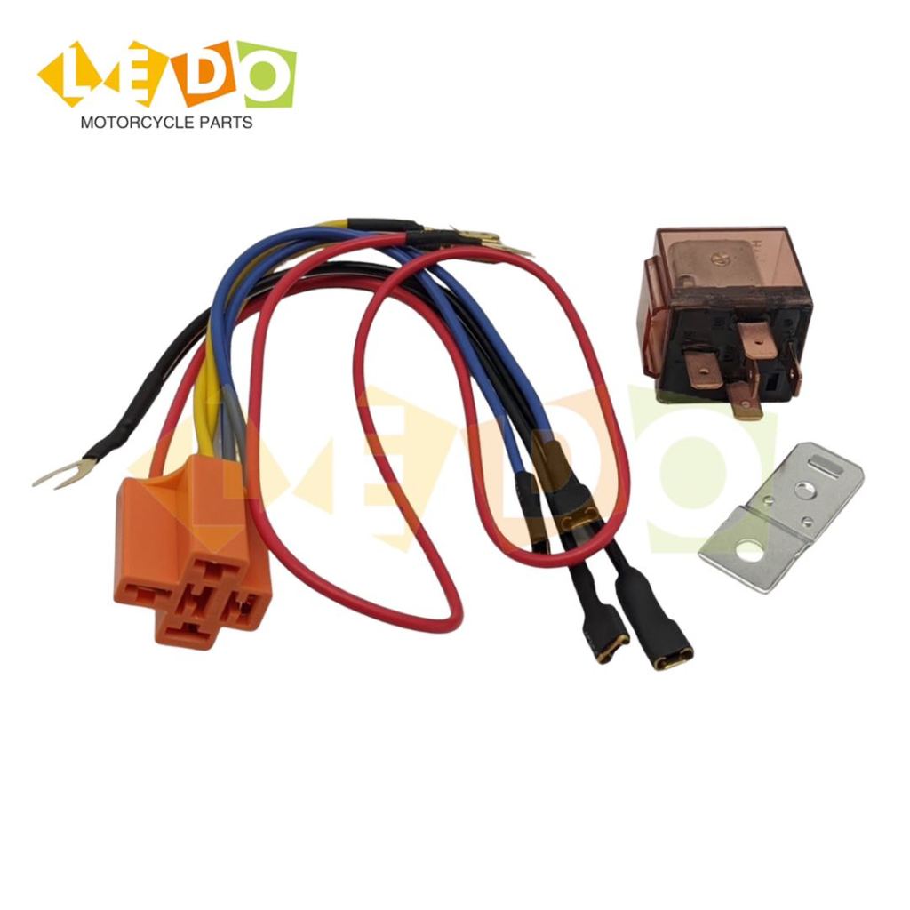 MOTORCYCLE HORN RELAY WITH SOCKET SET 5PIN | Shopee Philippines