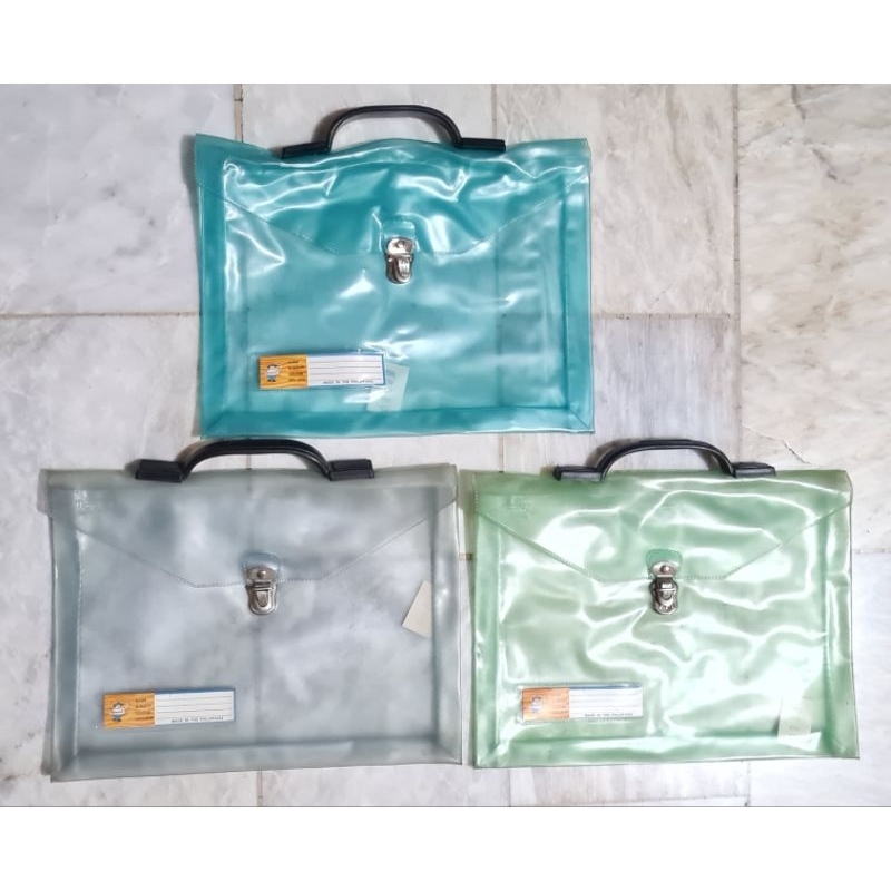 25x32cm Short Plastic Expanding Envelope with Handle Portfolio per ...