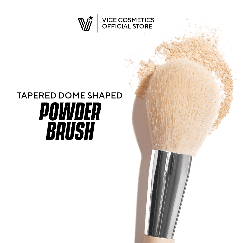 VICE CO. Finish & Set Powder Brush - Makeup Tools, Makeup Brush ...