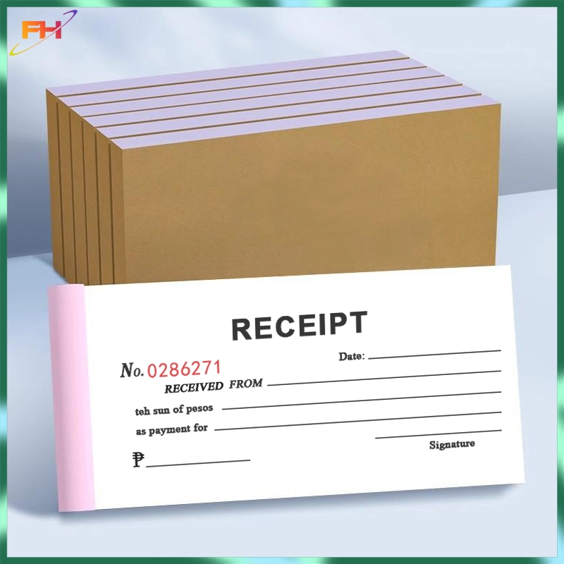 Large size copy receipt wholesale resibo carbonized Duplicate receipt ...