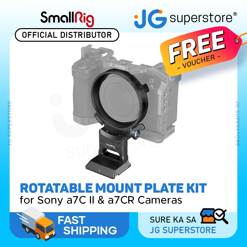 SmallRig Sony a7C II & a7CR Rotatable Camera Mounting Plate for RC2 ...