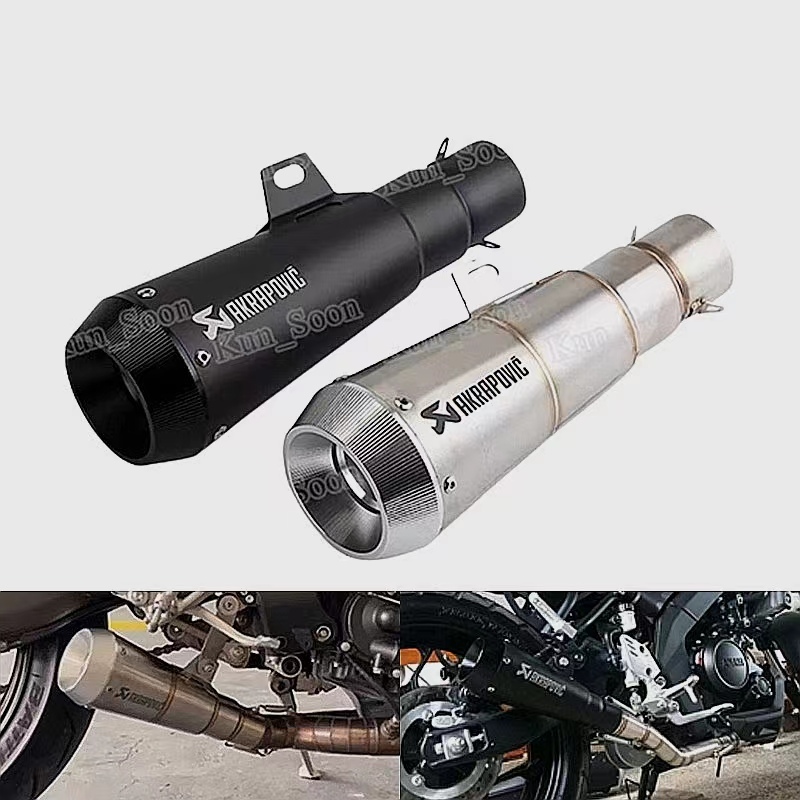 Universal Universal 51mm Motorcycle Exhaust Mufflerb Pipe Akrapovic ...